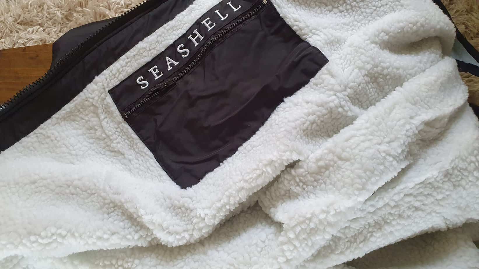 Seashell Changing Robe Review - Katy Jane Dives